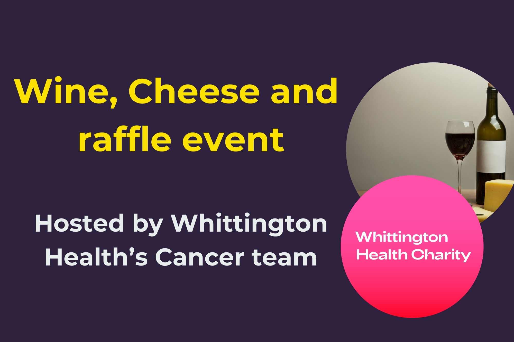 Cheese and Wine fundraising event