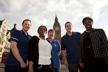 Whittington Health nurses visit House of Lords