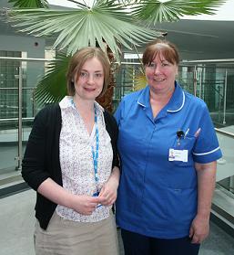 Role shadowing one - matrons - Julie Teahan and Sarah Hayes